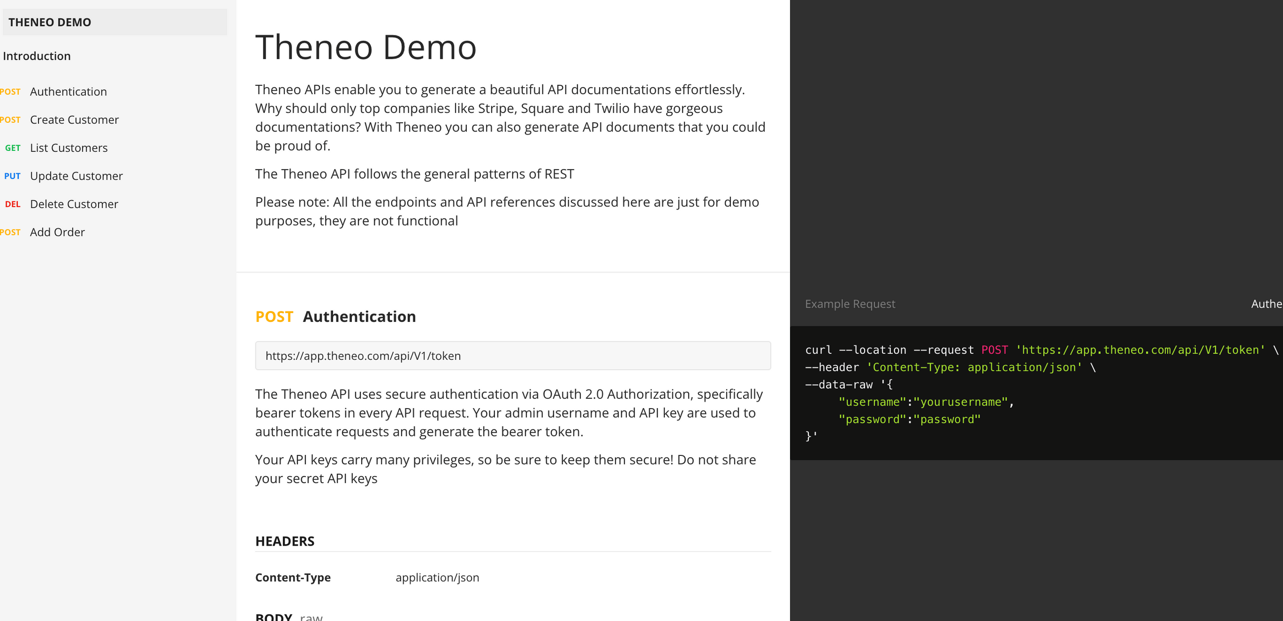 Theneo: AI-Generated High-Quality & Interactive API Docs